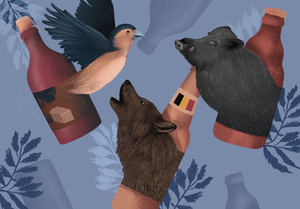 The Animal Kingdom of Belgian Beer and its Cultural Revelations